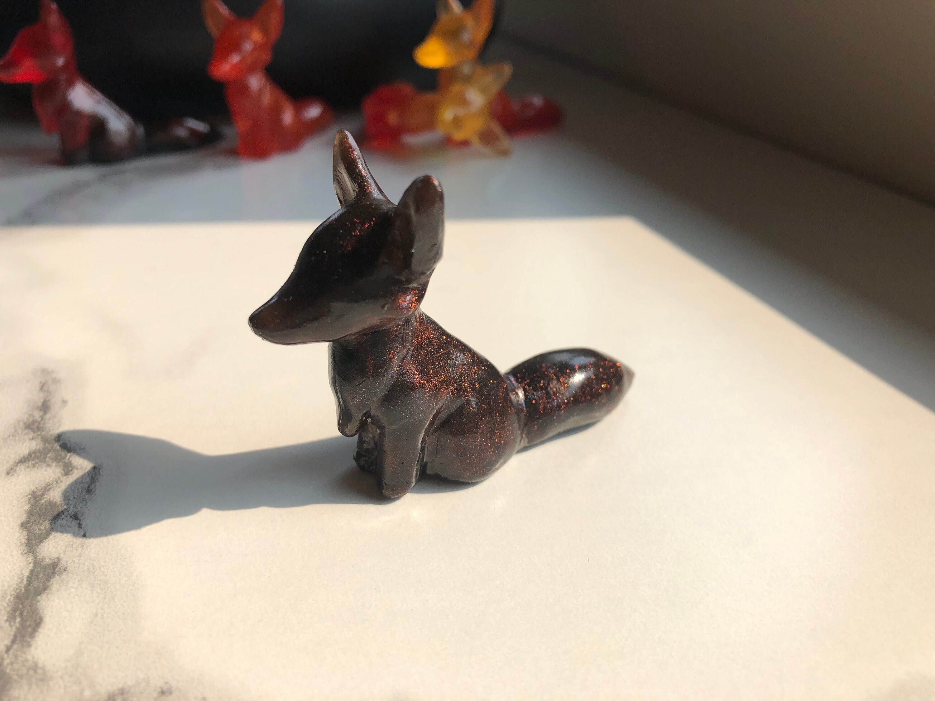 Crystl Creatures Fire Fox by Unicorn Crossing Volcano Kitsune Kurama ...