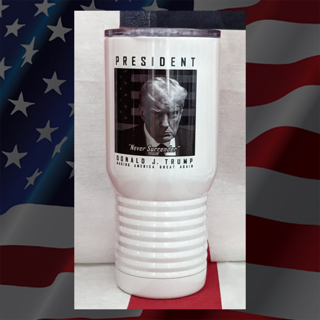 Trump Mugshot Cup Fulton County - Etsy