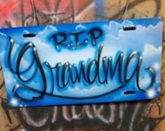 Rip License Plate - Etsy