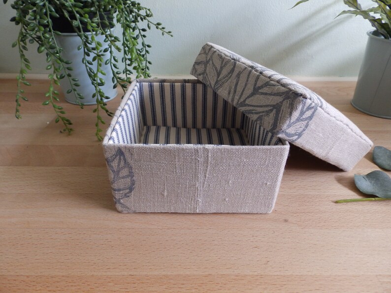 Large Fabric Box - Etsy