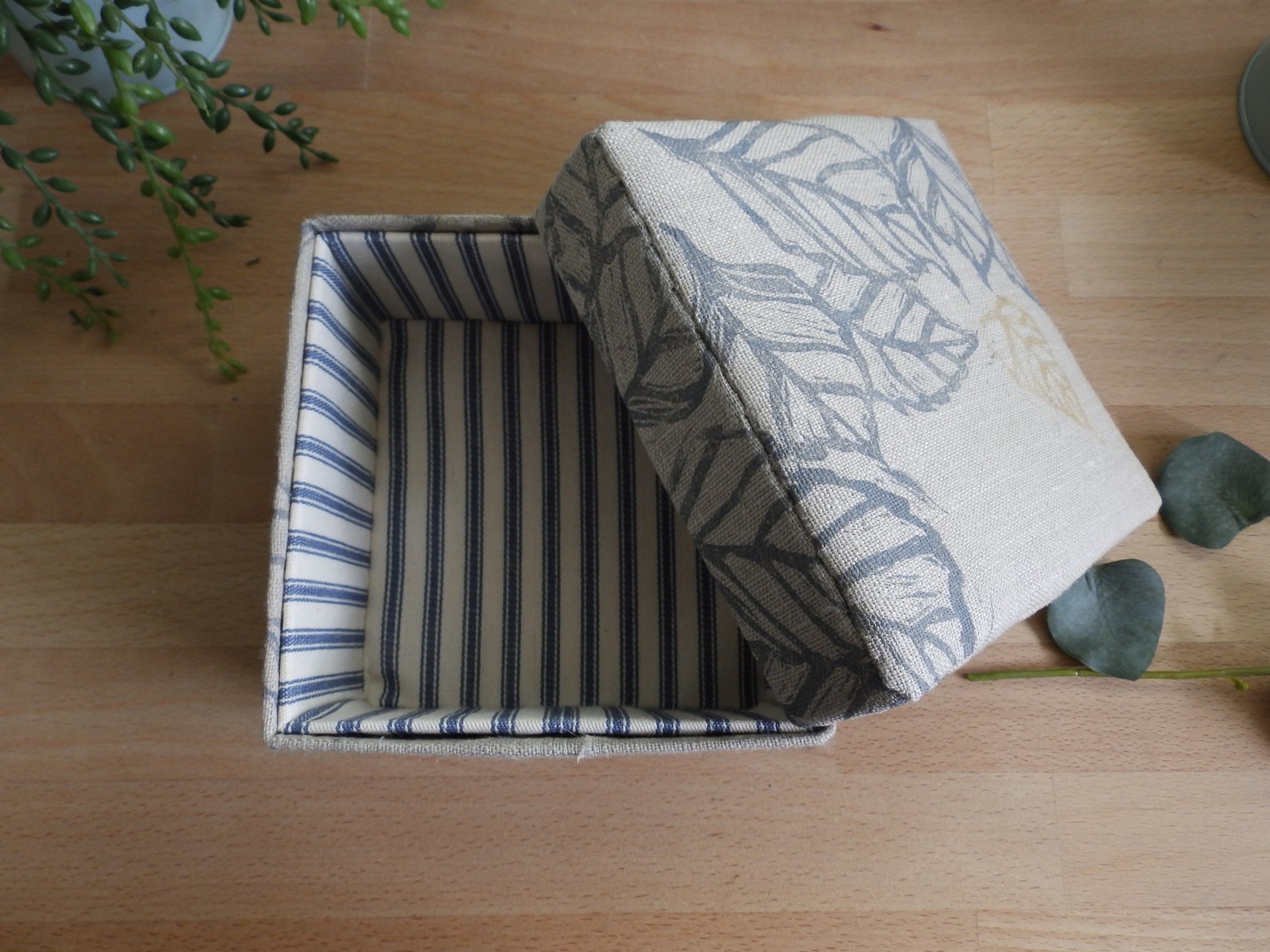 Large Fabric Box - Etsy