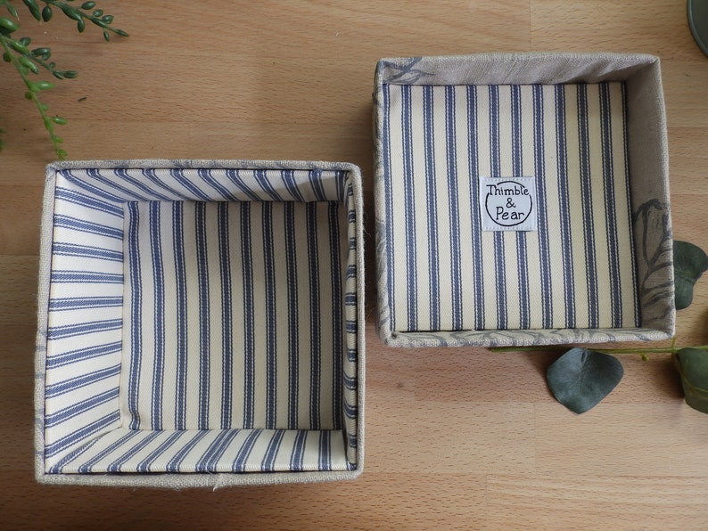 Large Fabric Box - Etsy