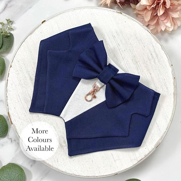 Navy Wedding Suit Dog - Etsy UK
