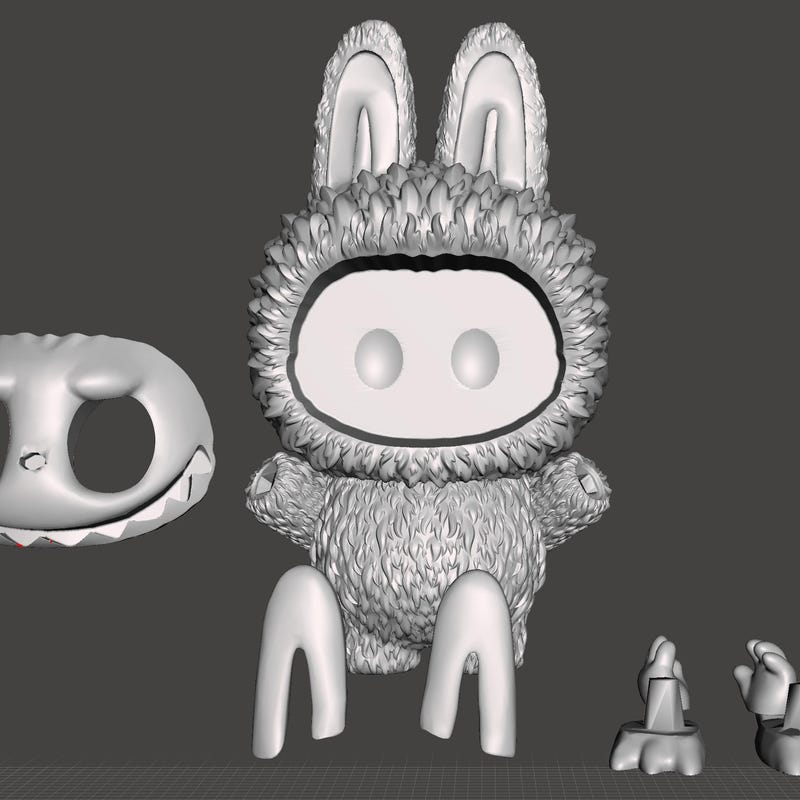 Labubu Mask Stl Files - Etsy