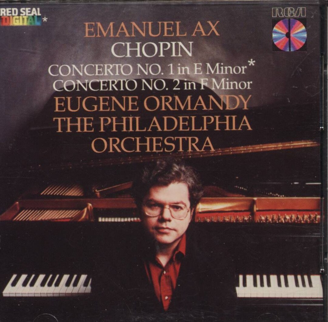 CD Emanuel Ax, Eugene Ormandy, the Philadelphia Orchestra Chopin Concertos Nos. 1 and 2, RCA ...