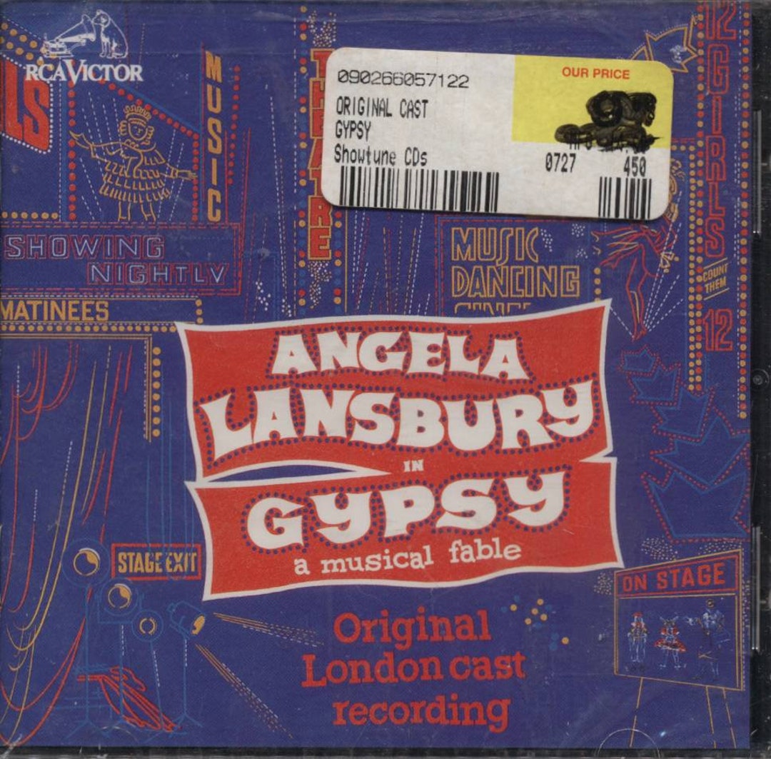 Angela Lansbury Gypsy A Musical Fable original London Cast Recording ...