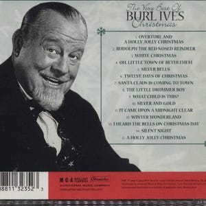 Burl Ives, Best of Christmas Collection, 2003 Release, Classic Holiday ...