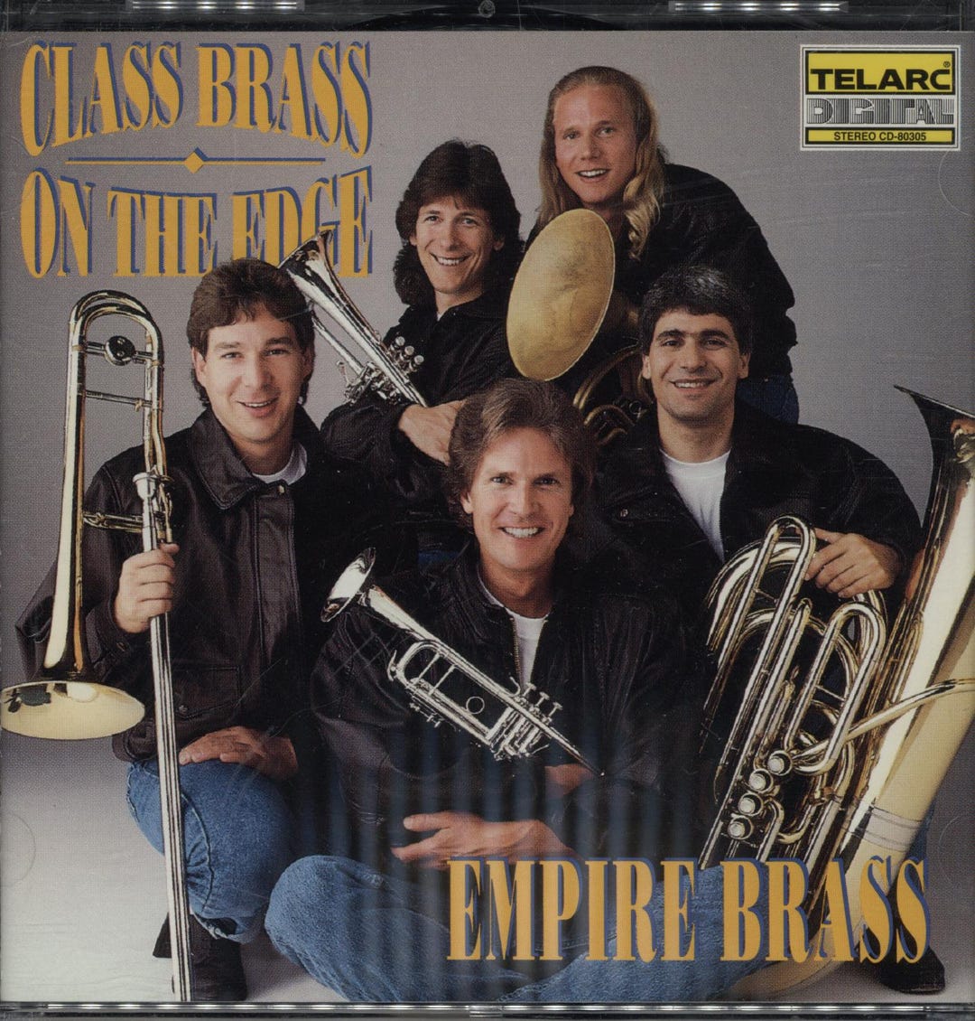 CD Empire Brass – Class Brass - on the Edge - Classical Telarc Release ...