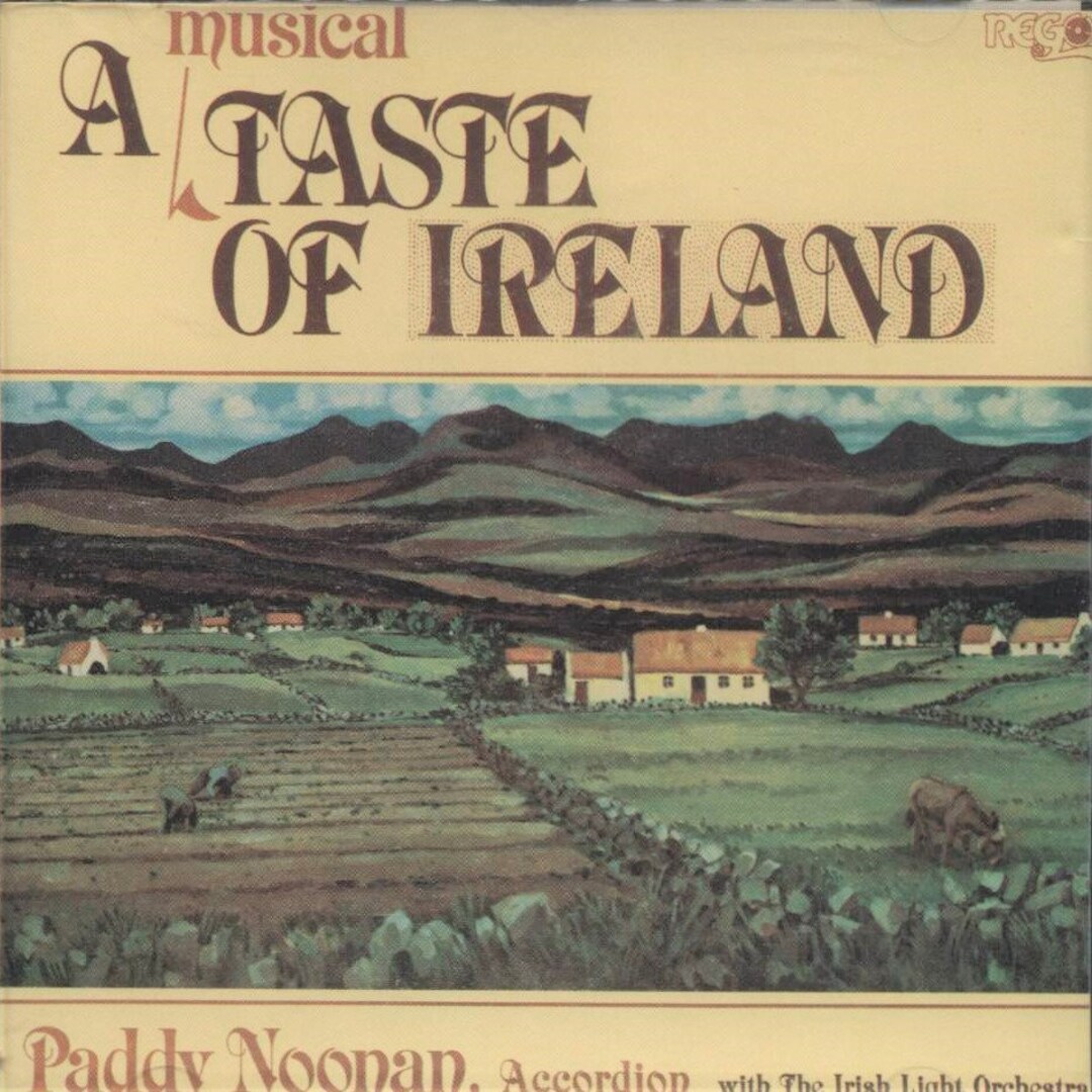 CD, Paddy Noonan A Taste of Ireland Accordion, Irish Music, Traditional ...