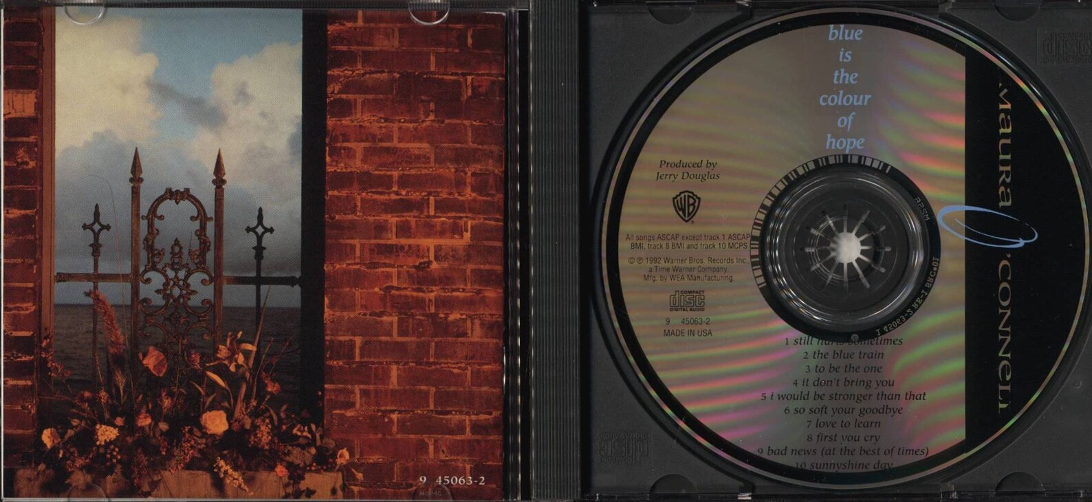 CD, Maura O'connell – Blue is the Colour of Hope Celtic, World, Folk ...