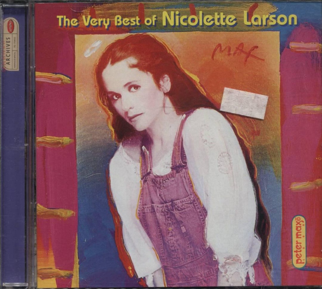 CD Nicolette Larson – the Very Best of Nicolette Larson, Country Rock ...