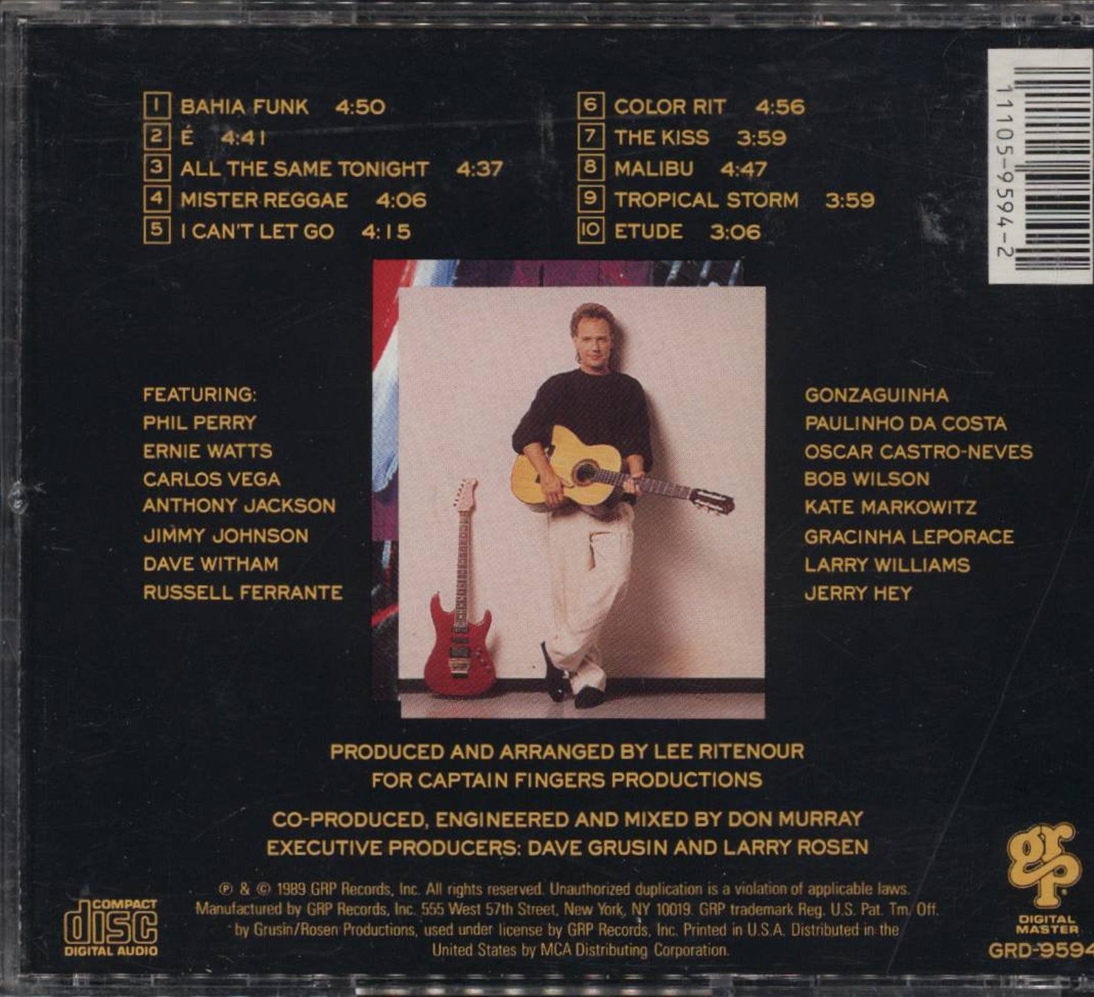 CD, Lee Ritenour, Color Rit, Jazz Guitar, Fusion Jazz, CD140853 - Etsy