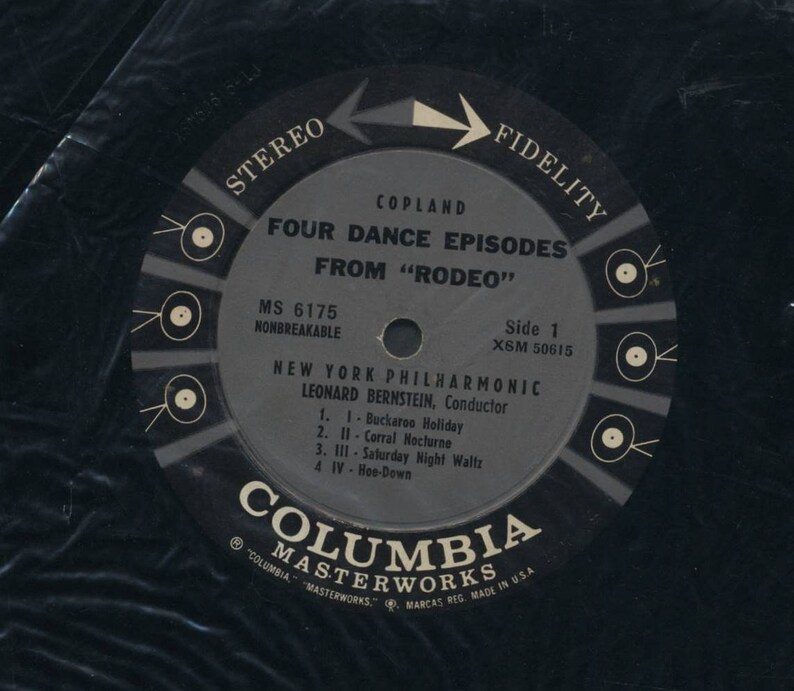Bernstein Conducts, Copland, Billy the Kid, Rodeo, Birthday Celebration ...