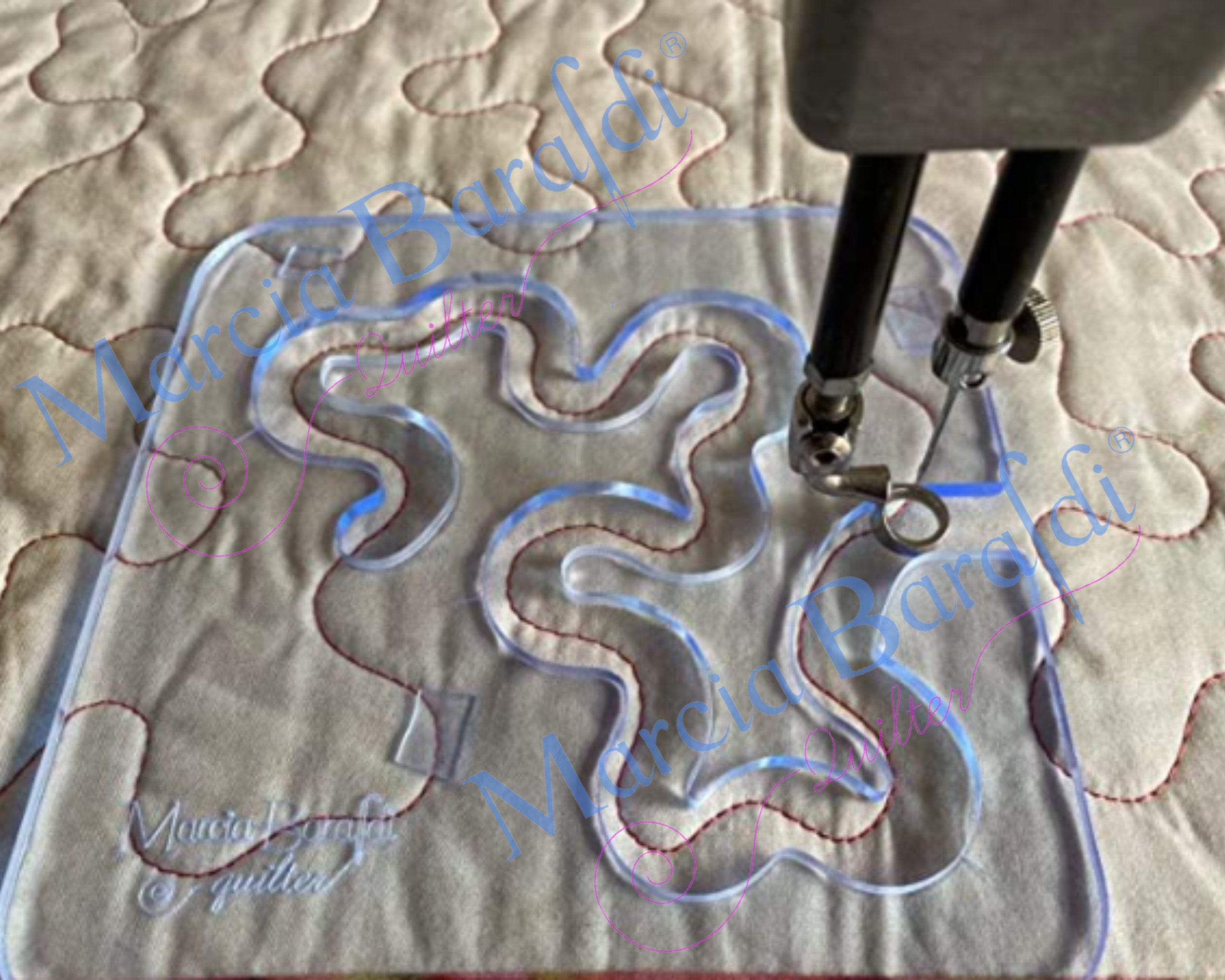 Longarm Meander Template - Quilt Pattern for Free Motion - Etsy
