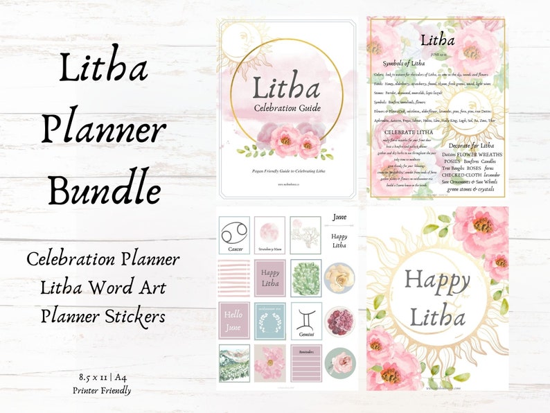 Litha Celebration Guide | PDF Printable | Litha | Pagan | Wiccan ...