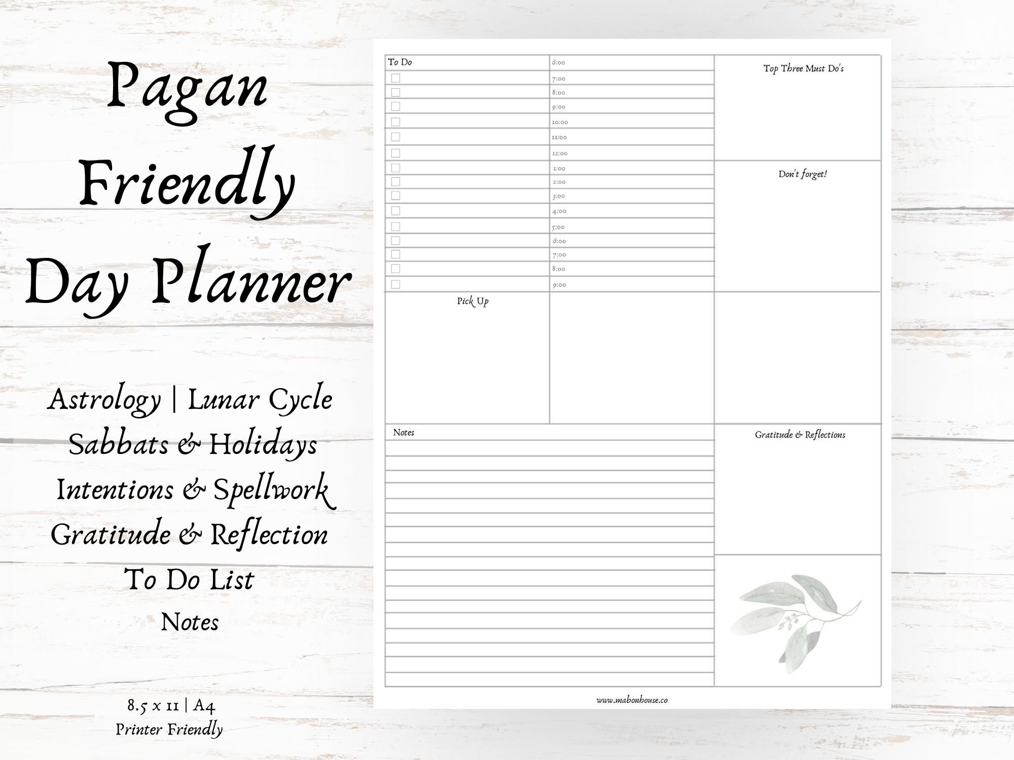 Imbolc Celebration Guide | Pagan Planner & Stickers (PDF) - Etsy
