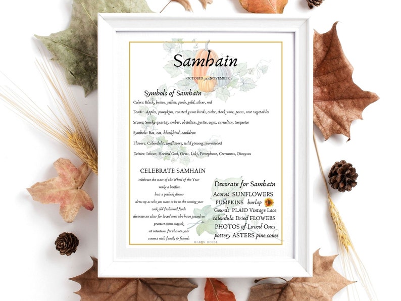 Samhain Celebration Bundle | Pagan | Wiccan | Sabbat Celebration ...