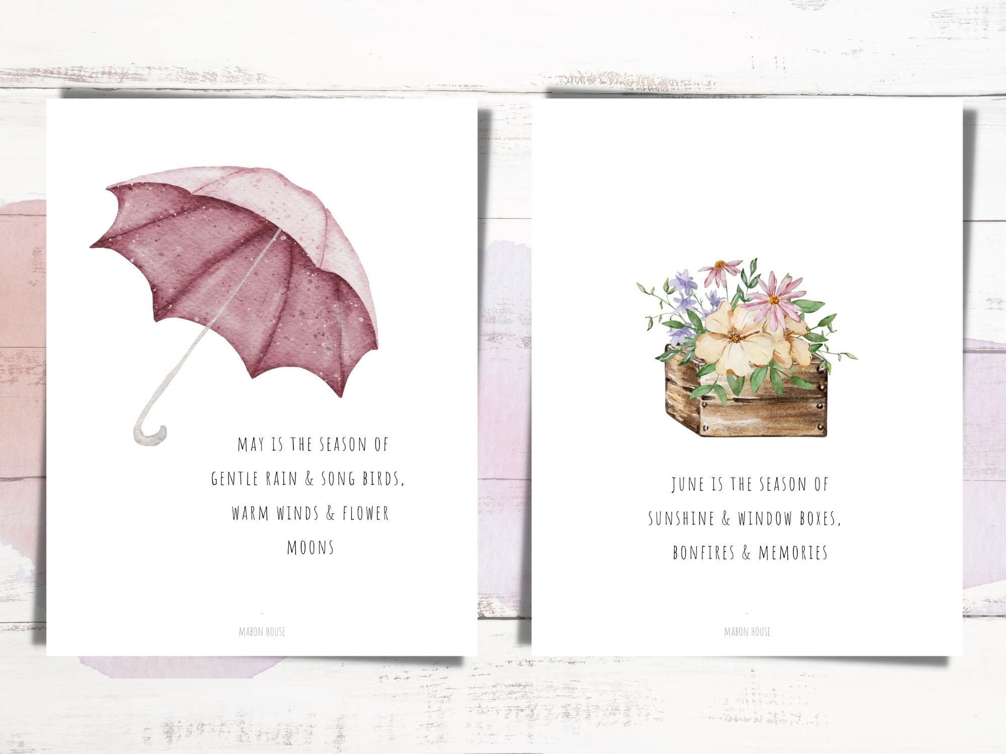 12 Month Seasonal Printables Happy Planner Wheel of Year - Etsy