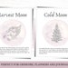Celtic Moon Names Printable | Pagan Planner, Book of Shadows (PDF ...