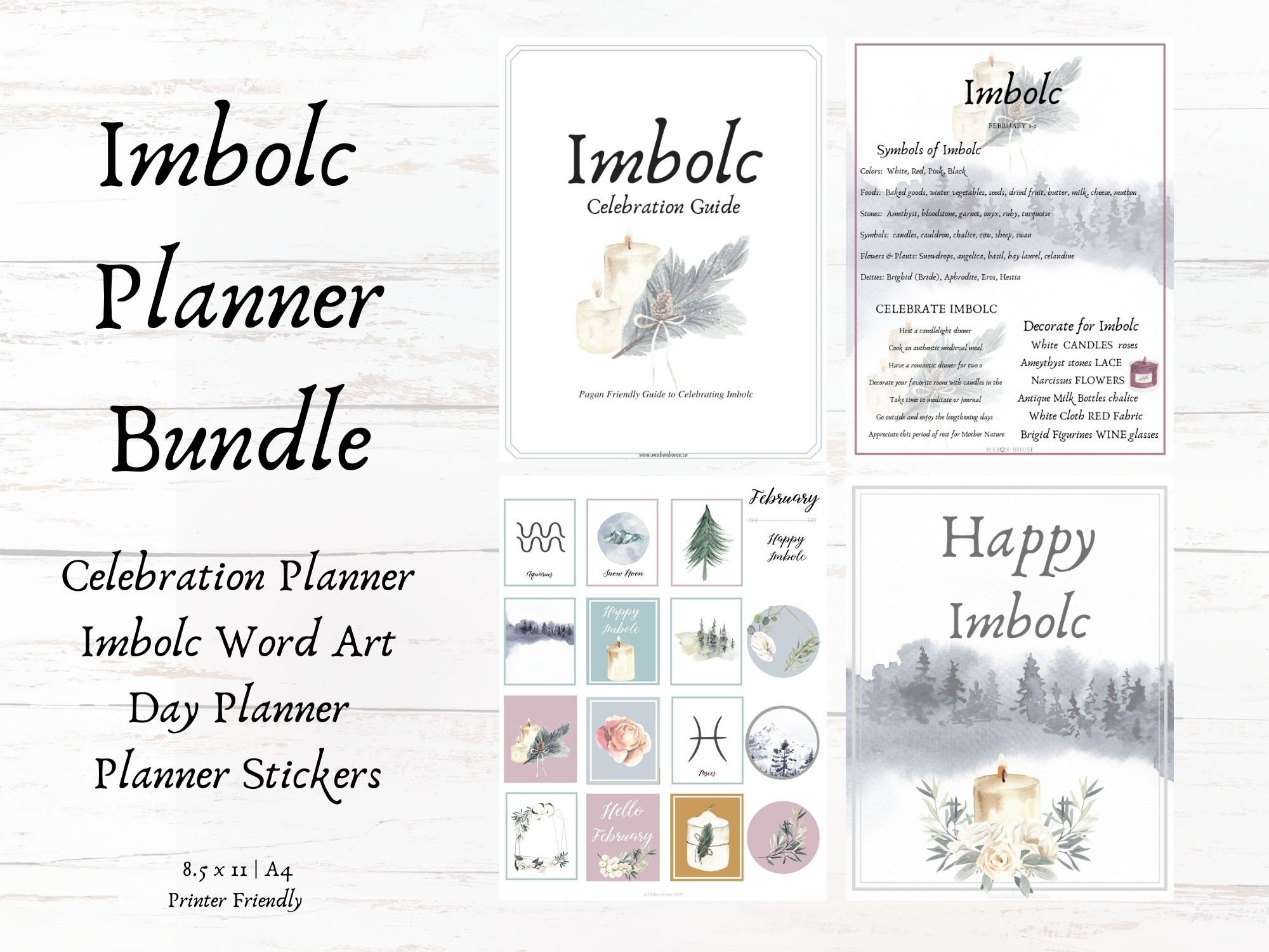 Imbolc Celebration Guide | Imbolc | Pagan | Wiccan | Sabbat Celebration ...