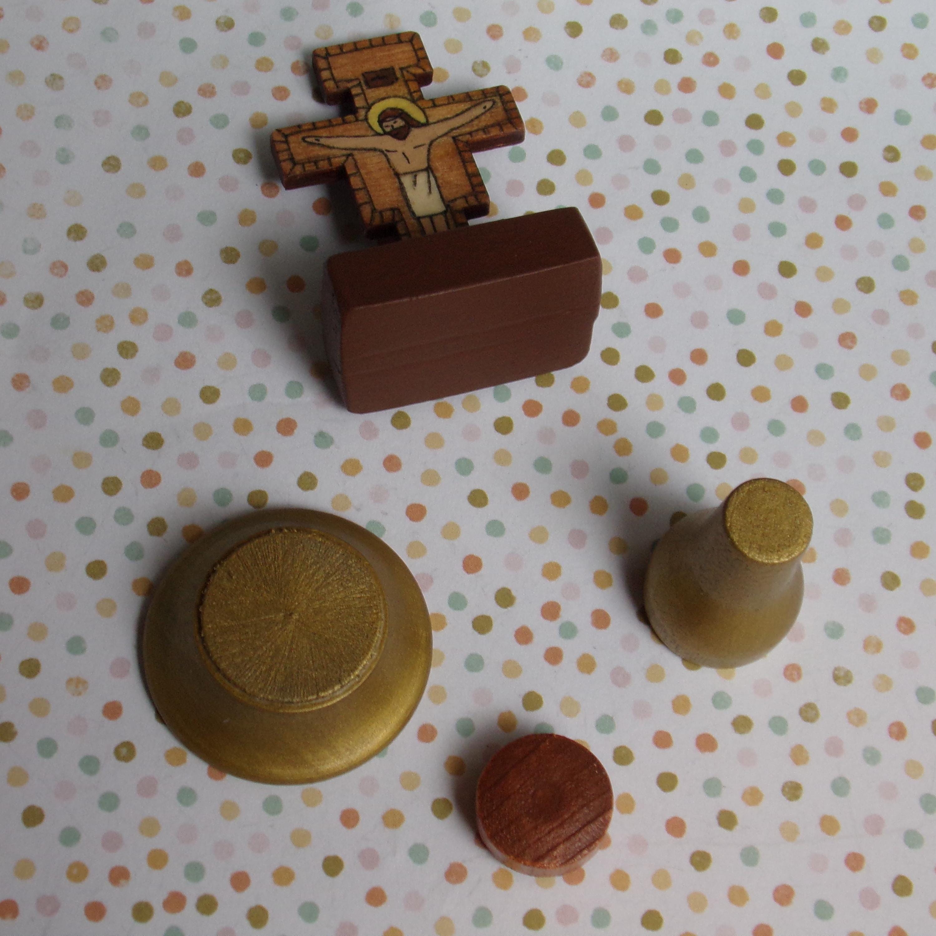 Materials for the Last Supper Cenacle Work / Mini Altar Set / Chalice ...