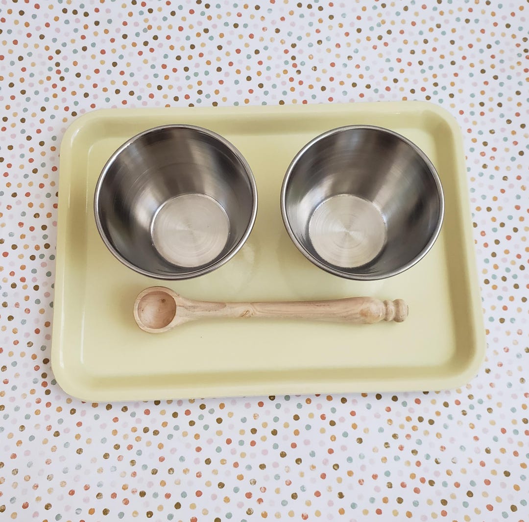 Spooning Set - Dry Spooning - Montessori Practical Life Basic Transfer ...