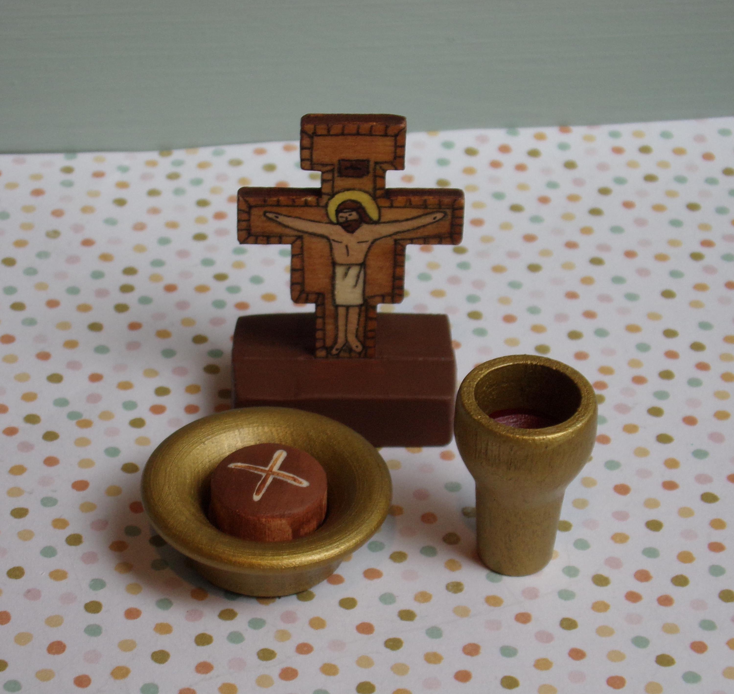 Materials for the Last Supper Cenacle Work / Mini Altar Set / Chalice ...