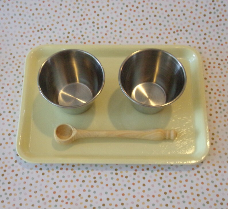 Spooning Set - Dry Spooning - Montessori Practical Life Basic Transfer ...