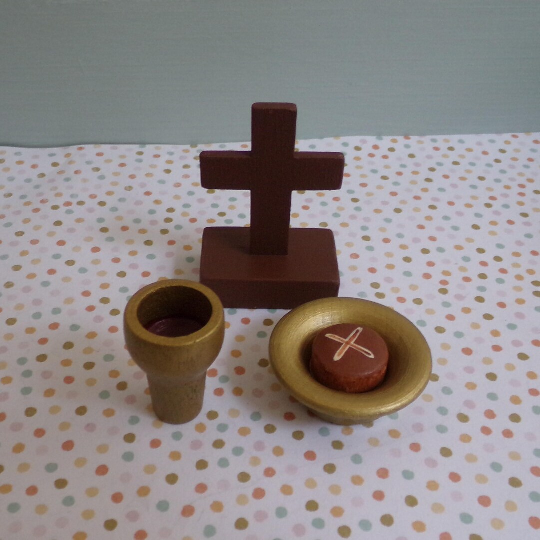 Materials for the Last Supper Cenacle Work / Mini Altar Set / Chalice ...