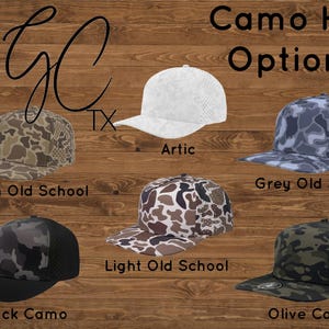 Performance Cap/hat- Artic Camo With Oilfield Patch - Etsy
