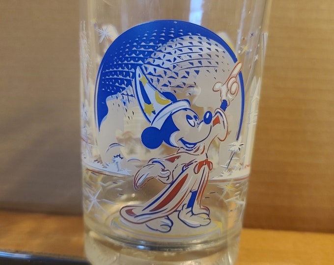 1996 Mcdonalds Disney 25th Anniversary Epcot Glass - Etsy