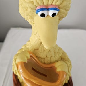 1989 Big Bird Coin Bank - Sesame Street - Etsy