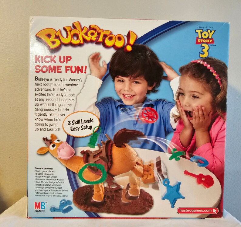 Board Game Buckaroo Toy Story 3 Edition - Etsy