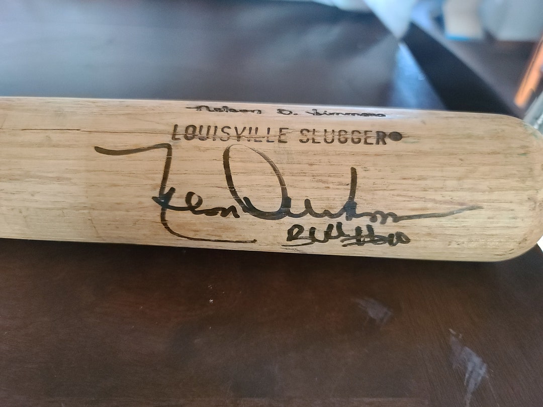 Leon Durham Game Used Autographed Full Size Baseball Bat - Etsy