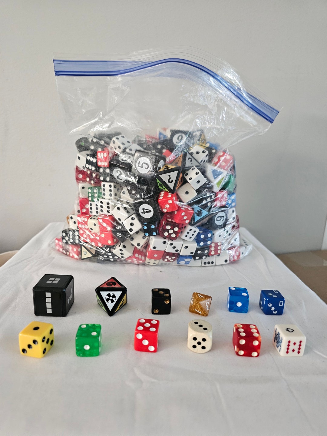 Huge Lot of Dice - Six (6) Pounds - Mostly From Board Games - Many ...