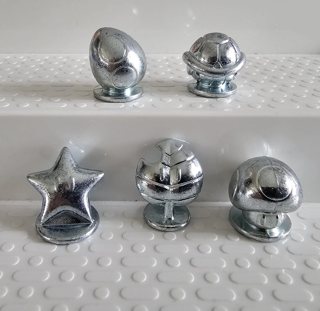 Monopoly Super Mario Game Replacement Pewter Tokens - Etsy