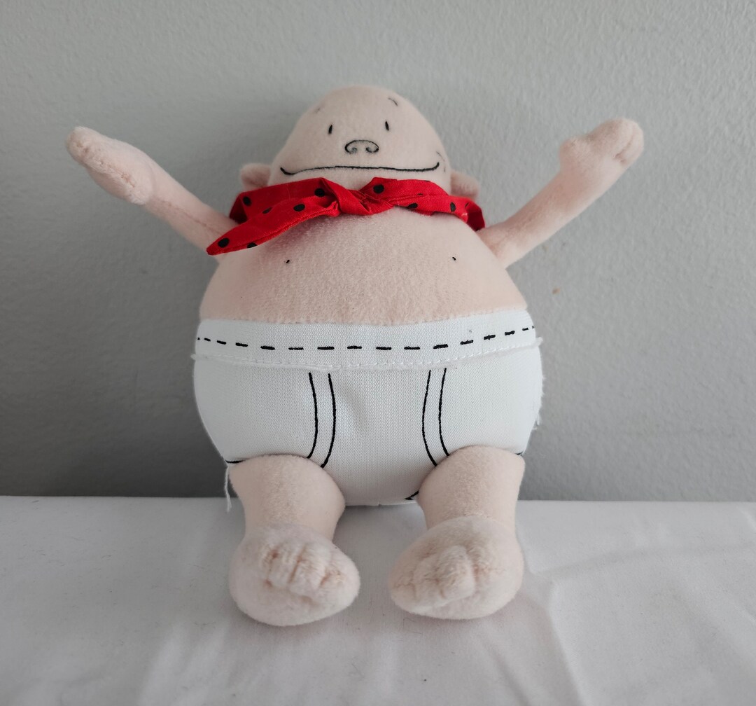 10" Plush Captain Underpants - Etsy