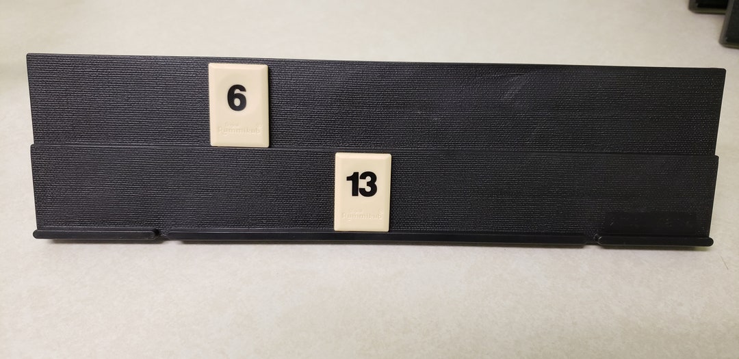 1990 Rummikub Game Replacement Black Tile Holder Racks (4) - Etsy