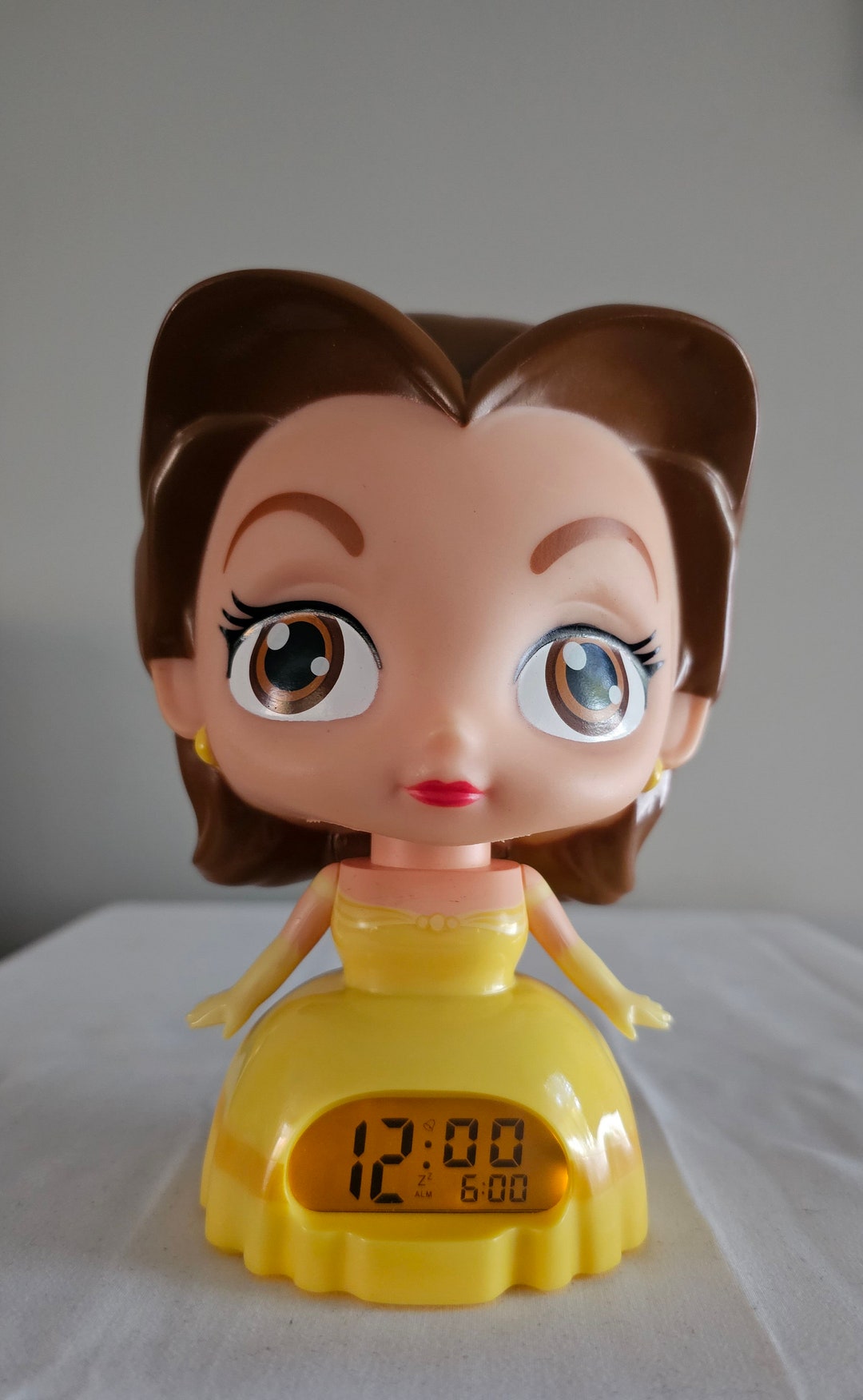 Disney Princess Belle - Digital Alarm Clock - Etsy