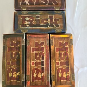 Risk Board Game Replacement Armies - 5 Colors - 310 Pieces - Etsy