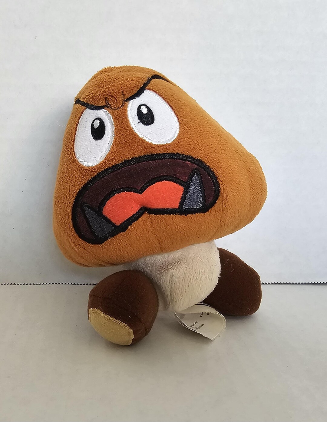 6" Plush Goomba Running With Open Mouth- Super Mario - Etsy