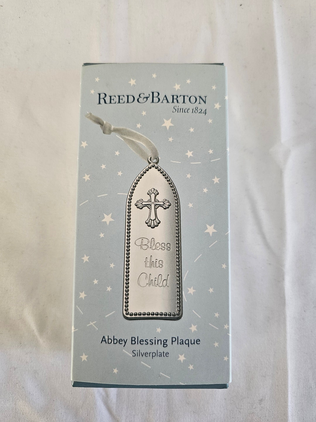 Reed & Barton - Abbey Blessing Plaque Silverplated - Etsy