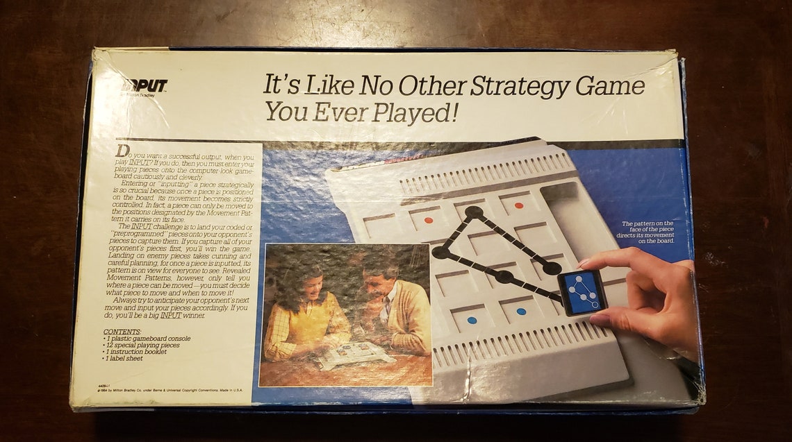 1984 Input Board Game Strategy - Etsy