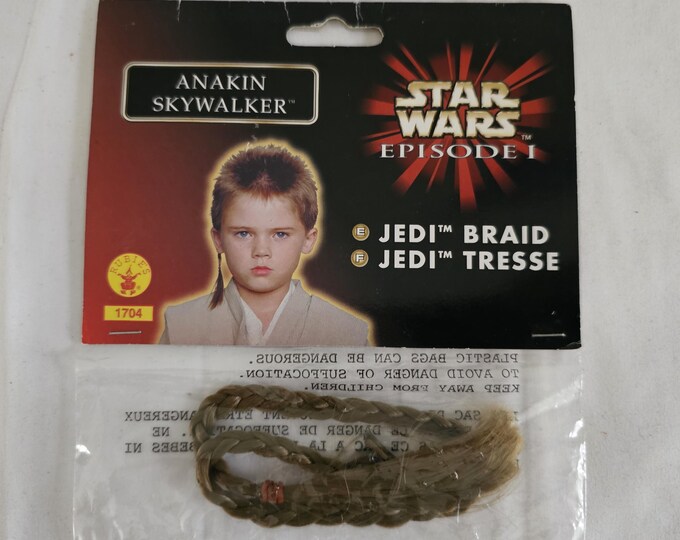 1999 Star Wars Anakin Skywalker Jedi Braid - Etsy
