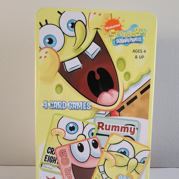 Spongebob Trading Card - Etsy