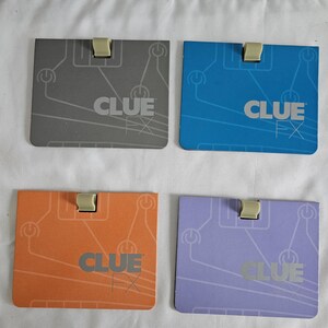 Clue FX Game Replacement Luxury Pawns, Cards, Folders and Envelopes - Etsy