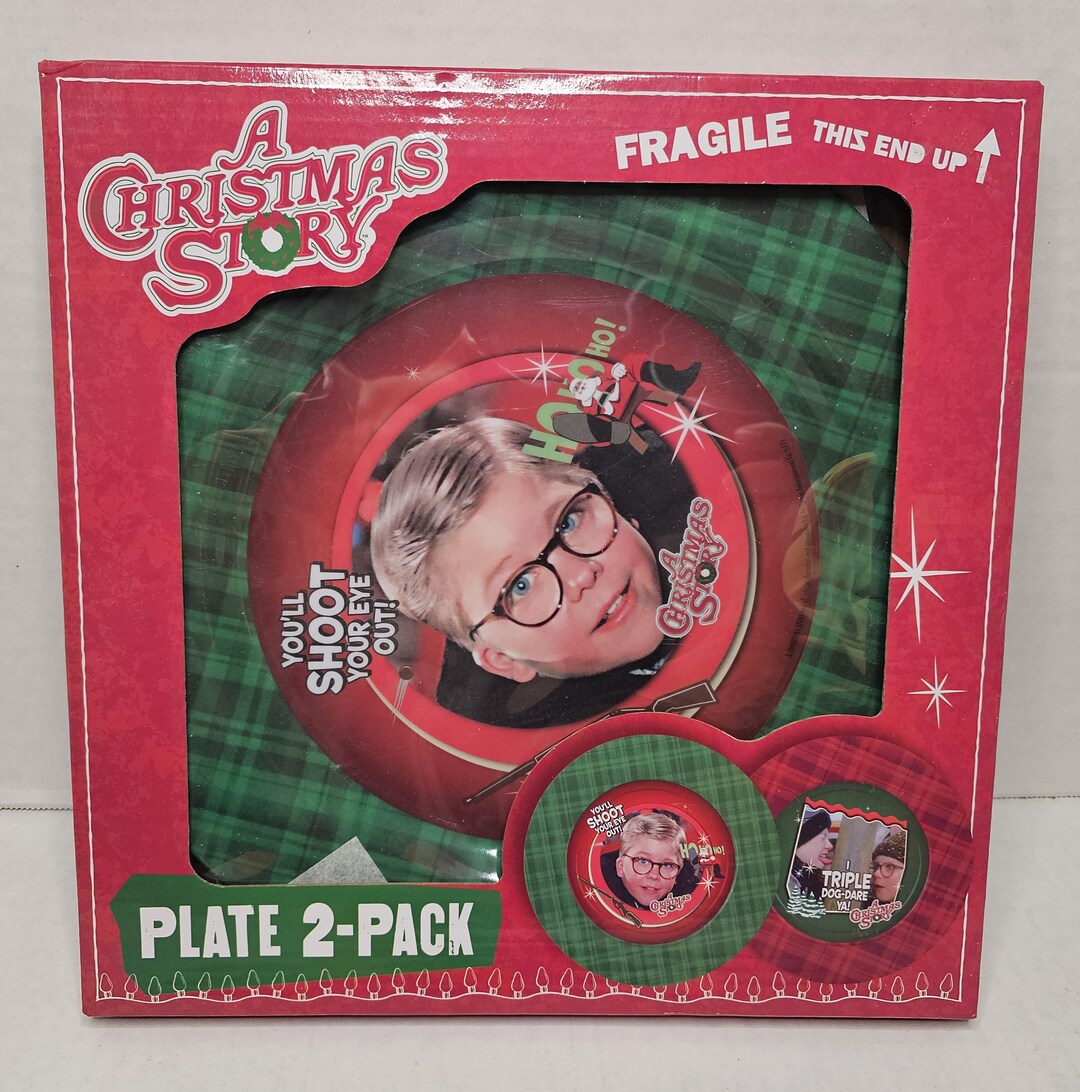 A Christmas Story Movie 2 Plate Set - 11" - Etsy