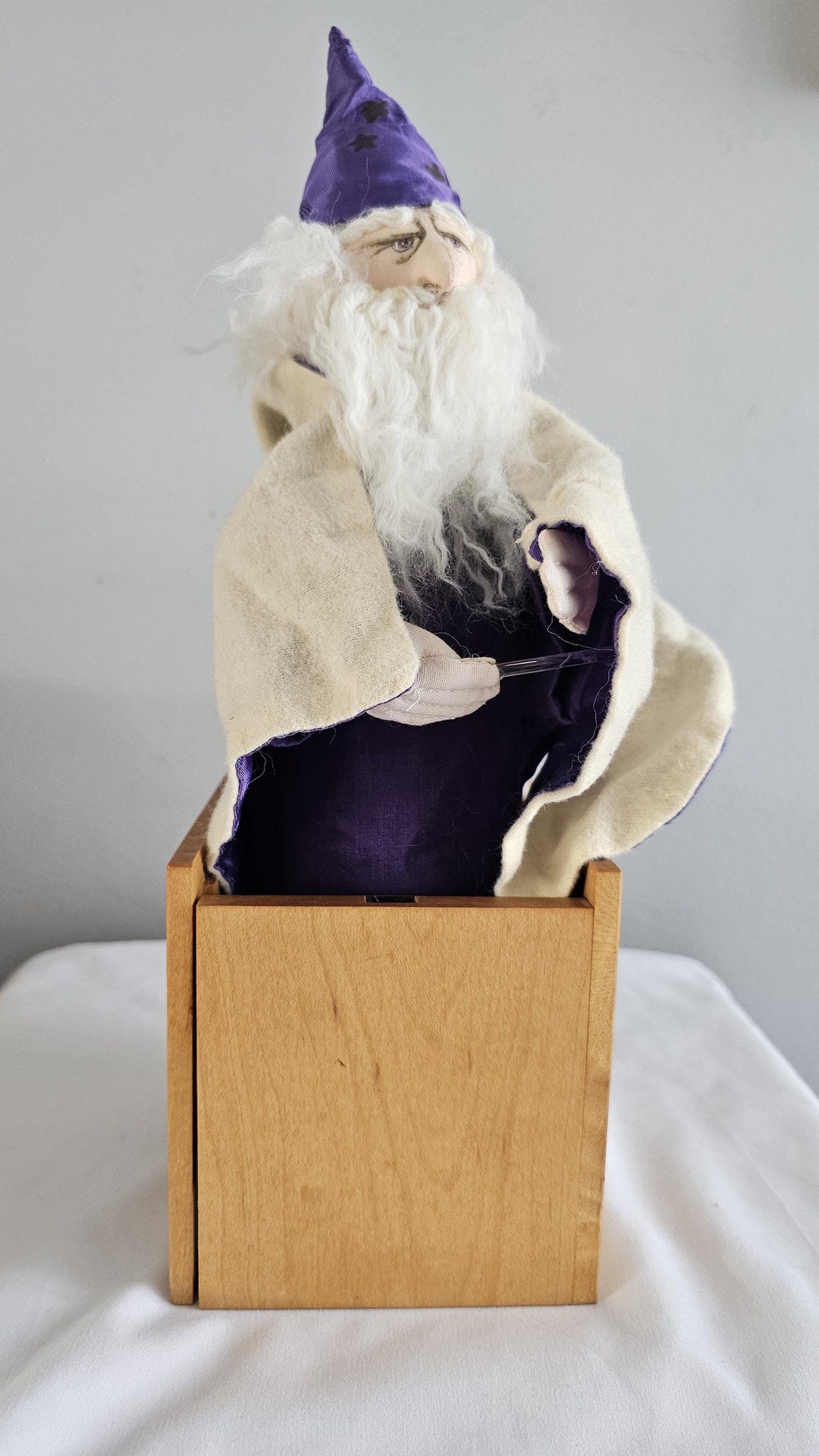 1985 Wizard Merlin Jack in the Box - Jax of Maine Handmade - Etsy