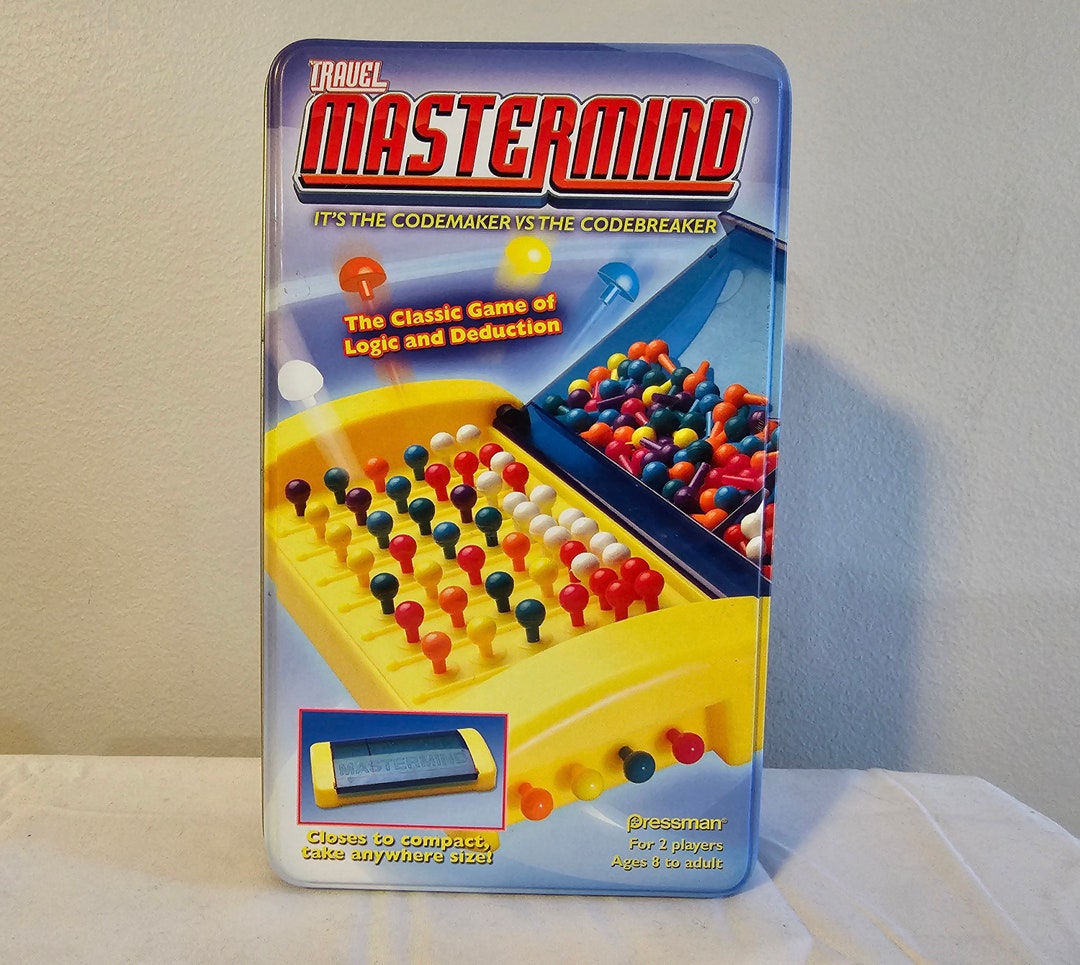 Mastermind Travel Edition Game With Metal Tin - Etsy