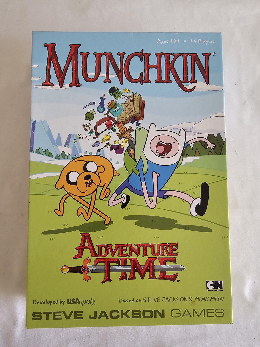 Board Game - Adventure Time Munchkin - Etsy